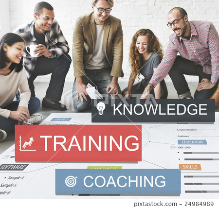 Stock Photo: Training Best Practice Coaching Development Knowledge ...