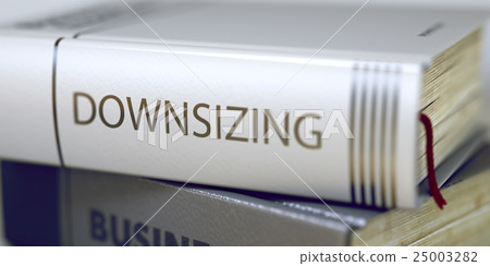 Downsizing - Book Title. 3D. - Stock Illustration [25003282] - PIXTA