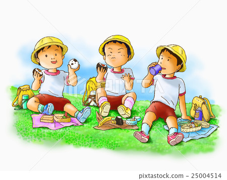 Lunch box for excursion - Stock Illustration [25004514] - PIXTA