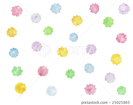 Konpeito watercolor illustration - Stock Illustration [25025865] - PIXTA