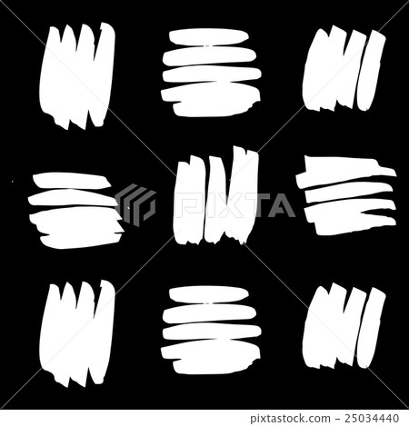 Hand-drawn ink collection - Stock Illustration [25034440] - PIXTA