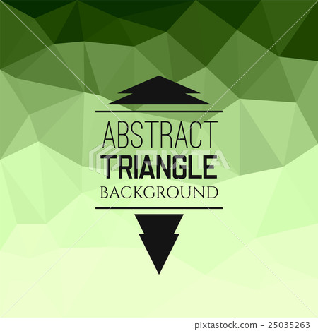 Abstract green triangle pattern - Stock Illustration [25035263] - PIXTA