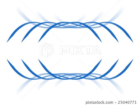 Box of lines _ Blue - Stock Illustration [25040771] - PIXTA