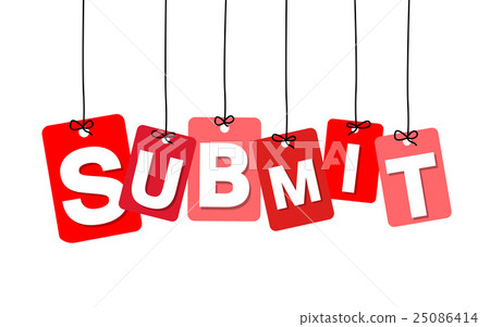 Vector colorful hanging cardboard. Tags - submit - Stock Illustration ...