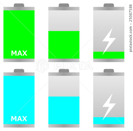 Battery Mark - Stock Illustration [25087586] - PIXTA