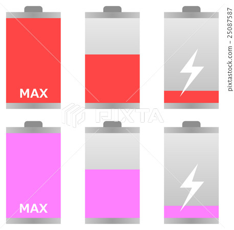 Battery Mark - Stock Illustration [25087587] - PIXTA