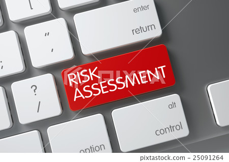 Risk Assessment Button. 3D. - Stock Illustration [25091264] - PIXTA