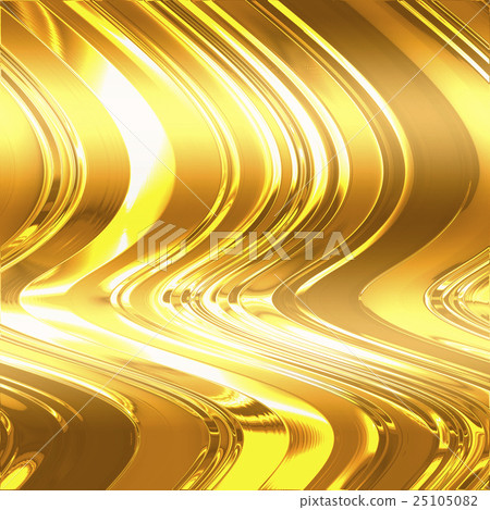 Background material with golden metallic feeling - Stock Illustration ...