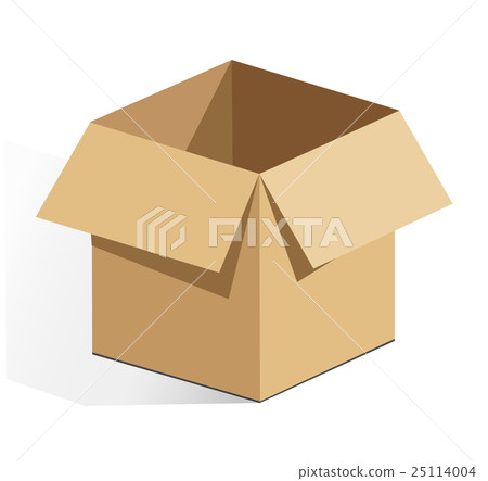 Vector cardboard illustration - Stock Illustration [25114004] - PIXTA