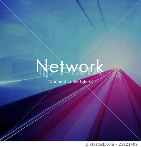 Stock Illustration: Network Connect Future Strategy Innovation Concept ...