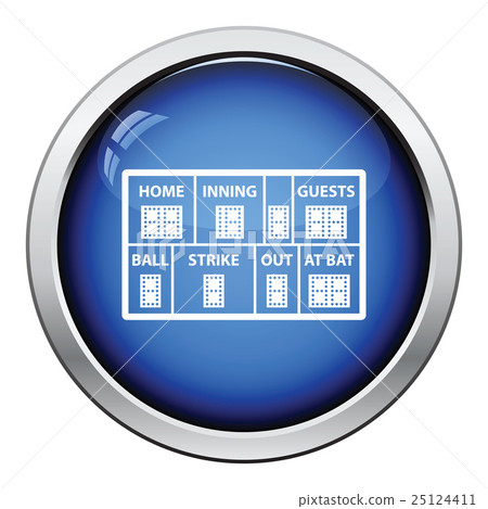 Baseball scoreboard icon - Stock Illustration [25124411] - PIXTA