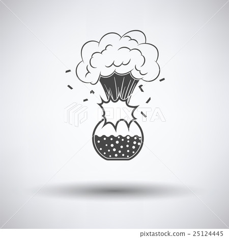 Icon explosion of chemistry flask - Stock Illustration [25124445] - PIXTA