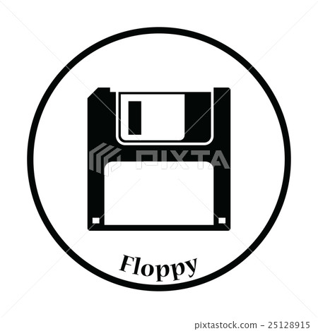 Floppy icon Vector illustration - Stock Illustration [25128915] - PIXTA