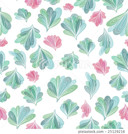 Abstract Soft Vector Pattern - Stock Illustration [25129216] - PIXTA