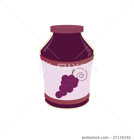 Grape jam - Stock Illustration [25138292] - PIXTA