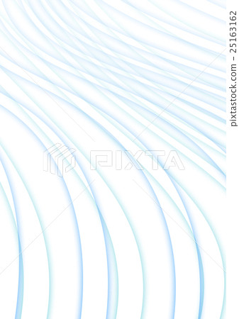 Wave-like curve streamlined - Stock Illustration [25163162] - PIXTA