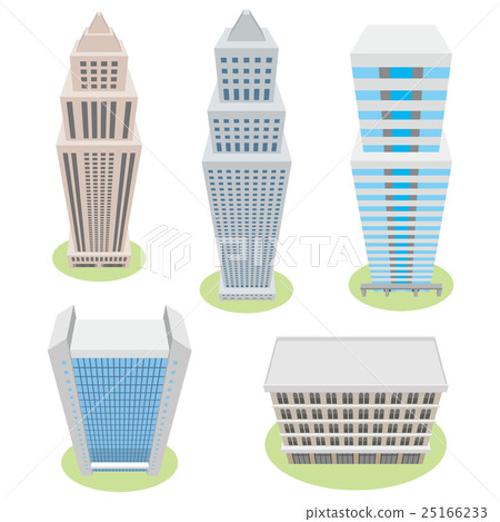 Building / solid figure - Stock Illustration [25166233] - PIXTA