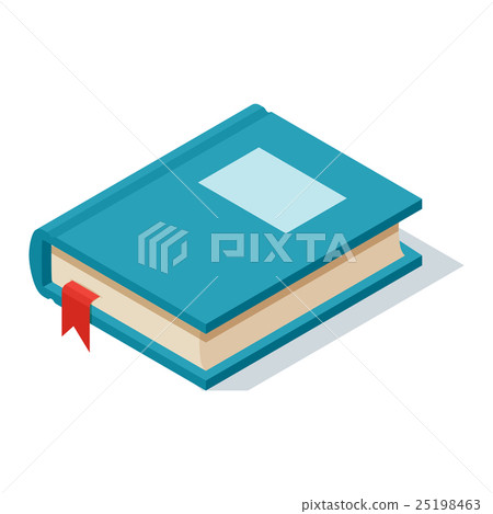 Isometric book icon vector illustration. - Stock Illustration [25198463 ...