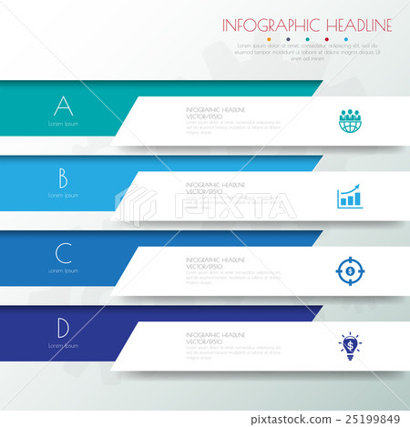 Design flat shadow template banners /graphic. - Stock Illustration ...