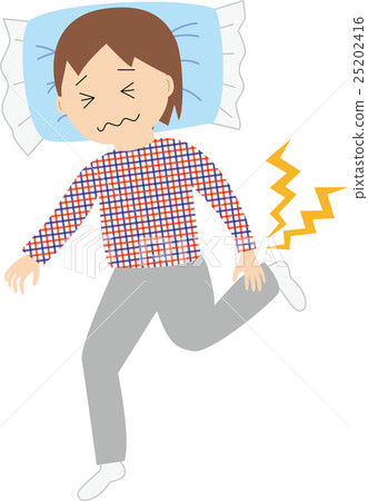 Women who are cramped and painful - Stock Illustration [25202416] - PIXTA