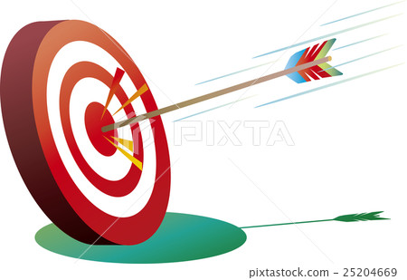 To hit - Stock Illustration [25204669] - PIXTA