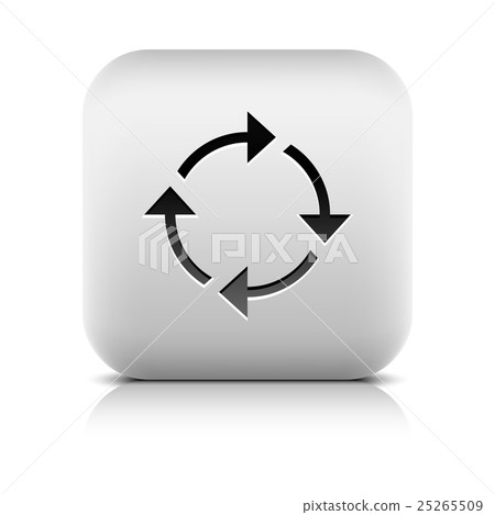 Arrow reset, loop, refresh, reload, rotation icon - Stock Illustration ...