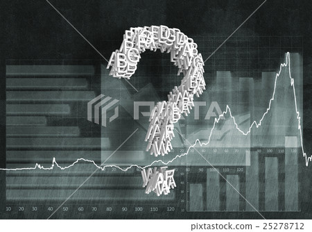 Question of financial growth - Stock Illustration [25278712] - PIXTA