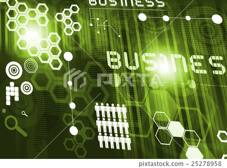 Digital business background - Stock Illustration [25278958] - PIXTA