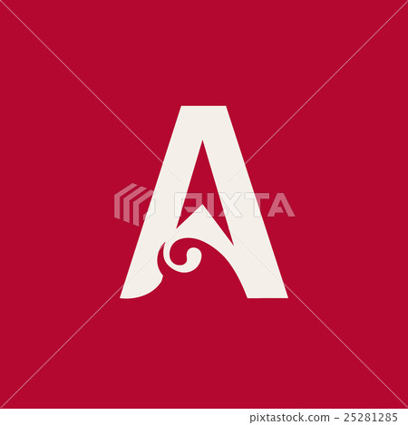 Sign the letter A - Stock Illustration [25281285] - PIXTA