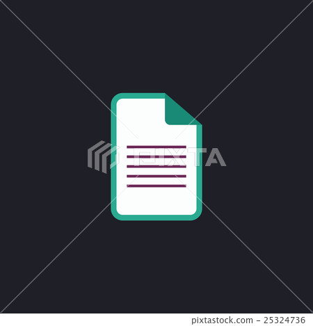 Document computer symbol - Stock Illustration [25324736] - PIXTA