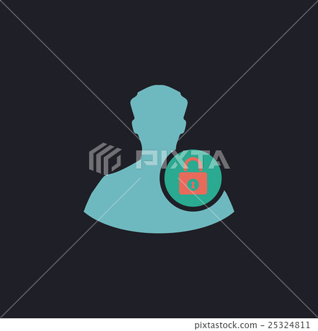 authenticate computer symbol - Stock Illustration [25324811] - PIXTA
