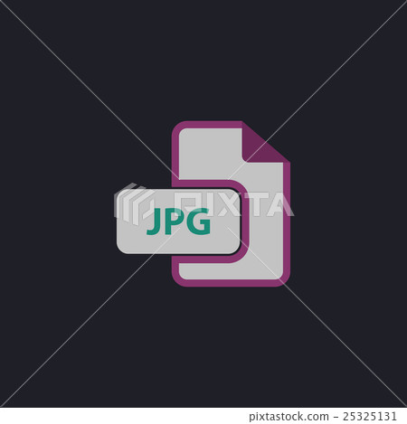 JPG computer symbol - Stock Illustration [25325131] - PIXTA