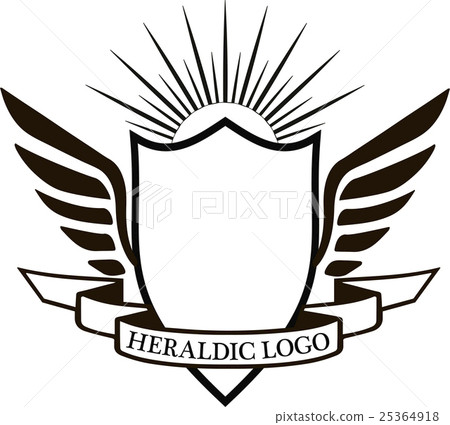 HERALDIC LOGO - Stock Illustration [25364918] - PIXTA