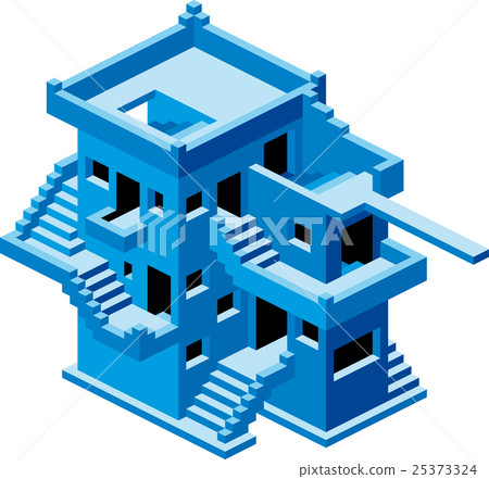 Abstract House Vector - Stock Illustration [25373324] - PIXTA