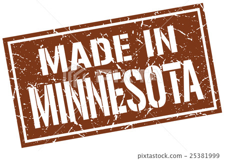 made in Minnesota stamp - Stock Illustration [25381999] - PIXTA
