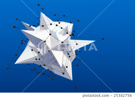 Mesh 3D object - Stock Illustration [25382756] - PIXTA