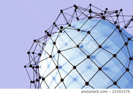 Mesh 3D object - Stock Illustration [25391579] - PIXTA
