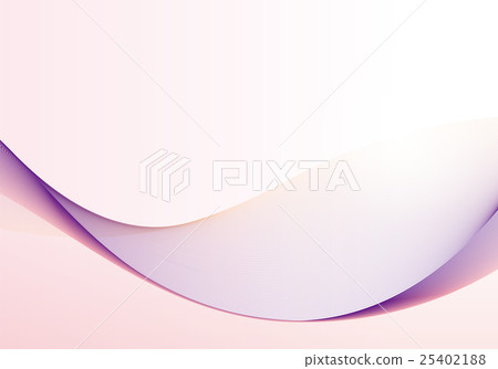 Colorful line art wavy line (pink) - Stock Illustration [25402188] - PIXTA