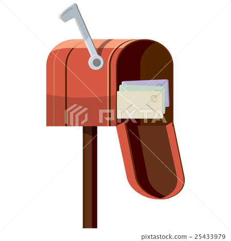 Mailbox icon, cartoon style - Stock Illustration [25433979] - PIXTA