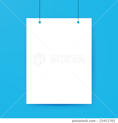 Blank Poster Template - Stock Illustration [25451765] - PIXTA