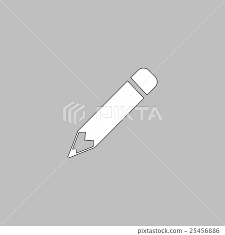 Pencil computer symbol - Stock Illustration [25456886] - PIXTA