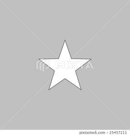 Clasic star computer symbol - Stock Illustration [25457211] - PIXTA