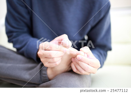 Athlete's foot (body part body body parts... - Stock Photo [25477112 ...