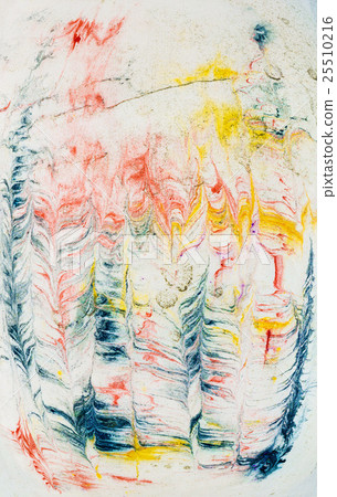 Colorful ink pattern design large format - Stock Illustration [25510216 ...