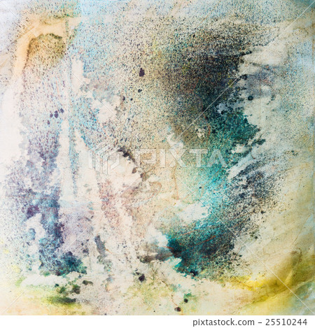 Abstract ink pattern design forest green - Stock Illustration [25510244 ...