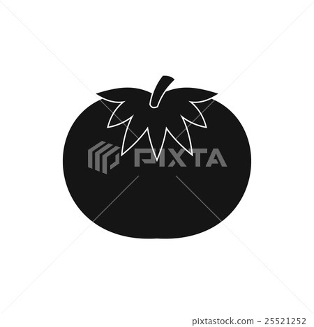 Tomato icon, simple style - Stock Illustration [25521252] - PIXTA