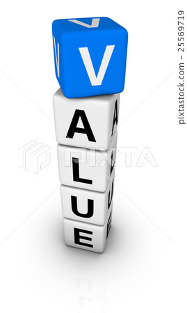 value sign - Stock Illustration [25569719] - PIXTA