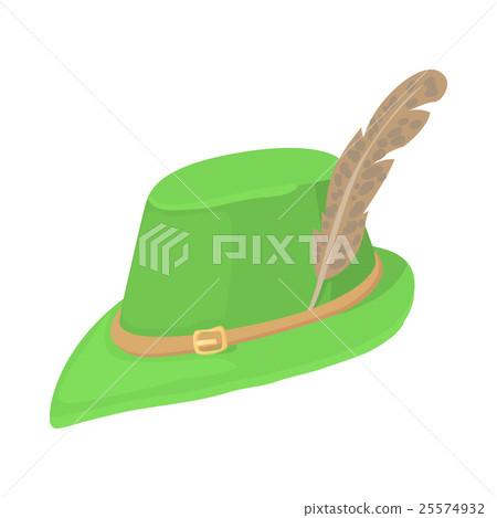 Hunting hat icon, cartoon style - Stock Illustration [25574932] - PIXTA