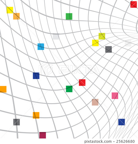 Abstract Vector Background. Grey Net - Stock Illustration [25626680 ...