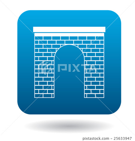Brick arch icon, simple style - Stock Illustration [25633947] - PIXTA